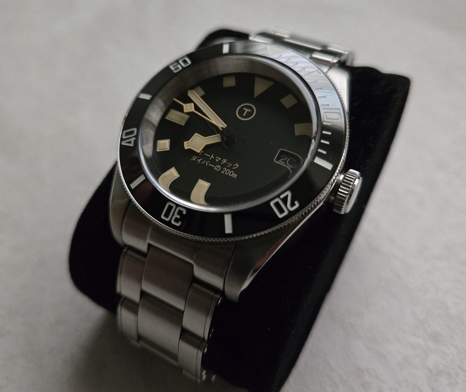 BB58 Seiko NH35 MOD Automatic Diver Watch Vintage Stainless Steel ...