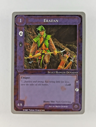 Eradan - Middle Earth CCG card (1998 ICE) MECCG Silver Grey Border ...