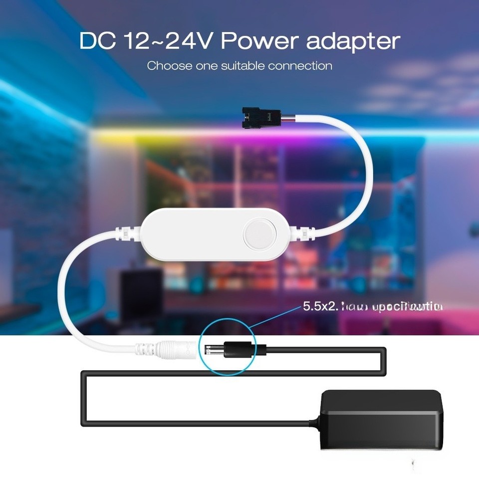 Compact Design WiFi App Control Built-in Microphone Over 100 Dynamic ...