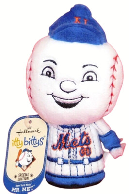 Hallmark Itty Bittys New York Mets Mr Met Special Ed. MLB Baseball ...