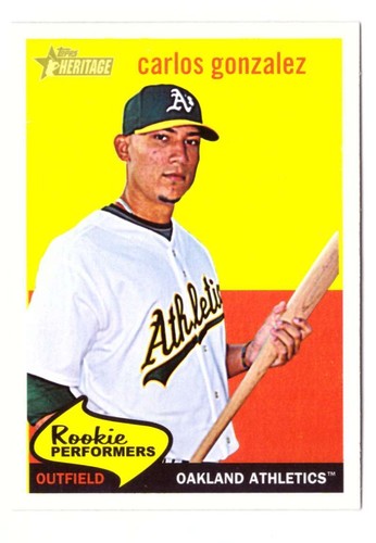 2008 Topps Heritage Rookie Performers - OAKLAND As | eBay