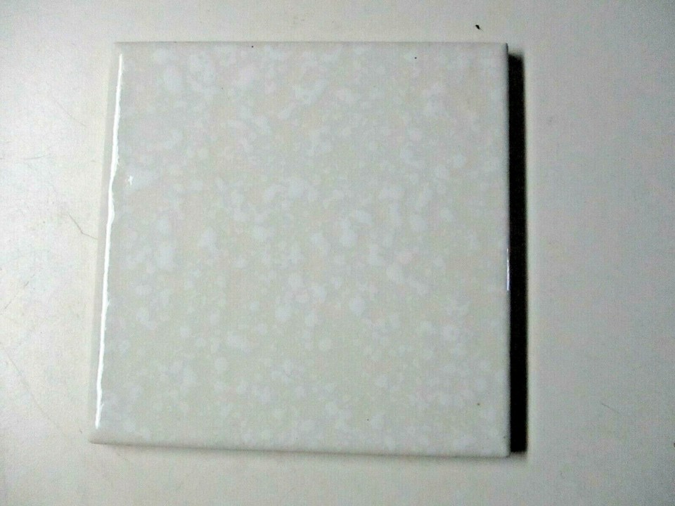 1 Wall Tile Florida 545 USA FT 4-3/8" Ceramic Gloss Dimpled White Pearl ...