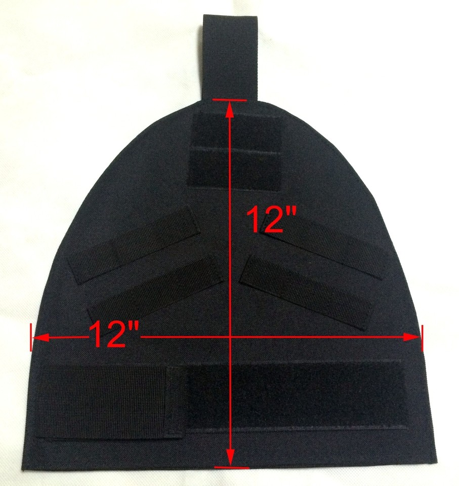 New Airsoft Molle Outer Shoulder Protector Pads+Molle Groin Pad OD ...