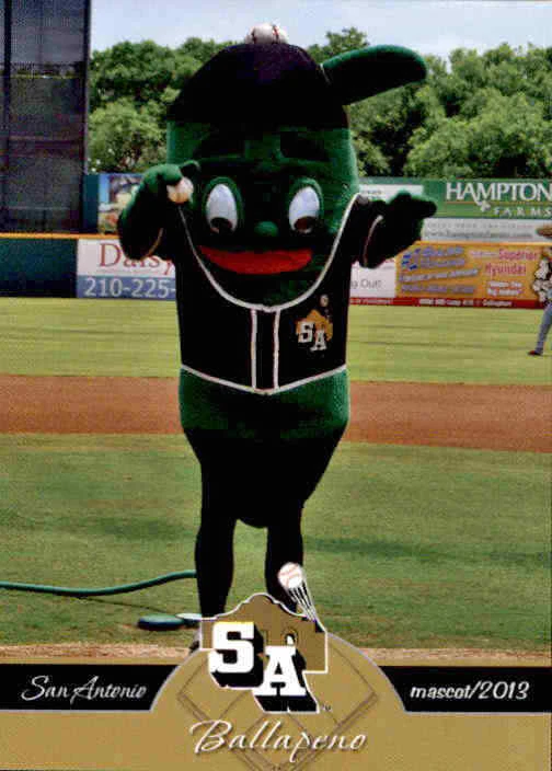 San Antonio Missions Baseball Mascot