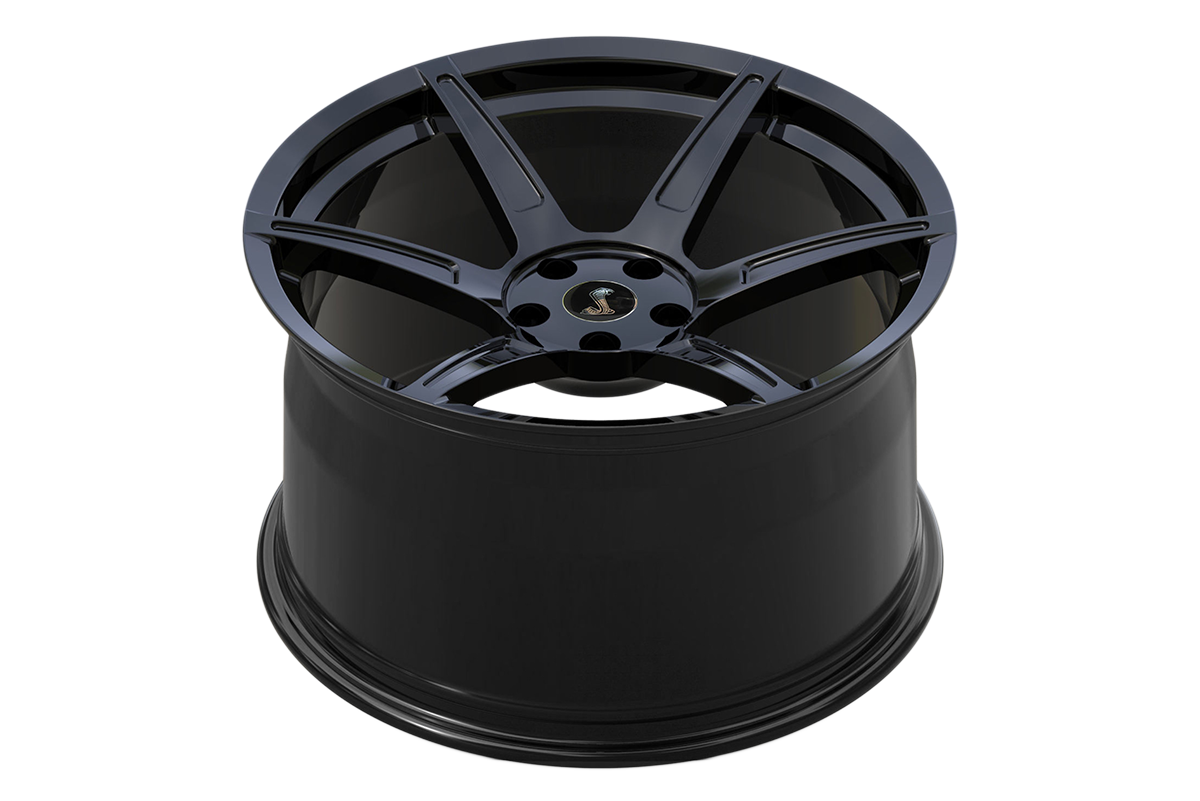 19" 19x11 / 19x11.5 Forged Gloss Black wheels for Ford Mustang Shelby ...