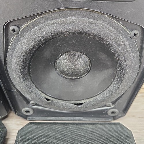 Boston Acoustic HD5 Bookshelf Speakers Set Black Wood 8 Ohms TESTED ...