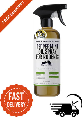 Peppermint Oil Spray, for Rodents Mice Raccoon Bat and, Squirrels ...