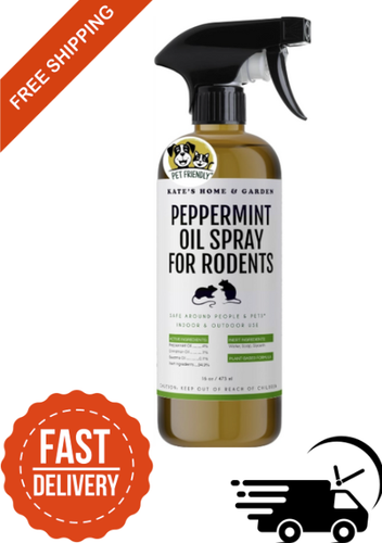 Peppermint Oil Spray, for Rodents Mice Raccoon Bat and, Squirrels ...