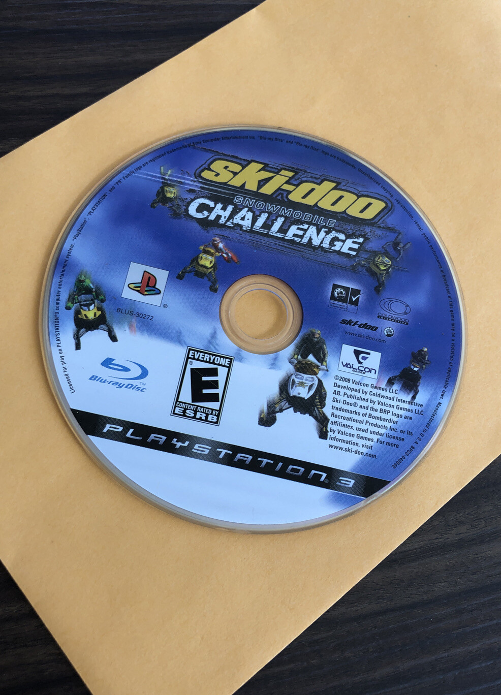 Ski Doo Snowmobile Challenge PS3 Playstation 3 Rated E Everyone Valcon ...