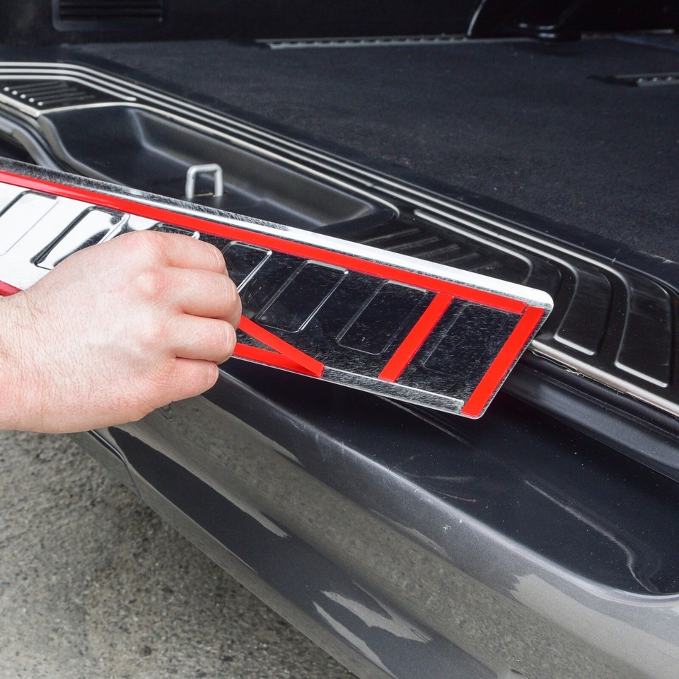 Rear Bumper Sill Protector Stainless Steel Cover For Ford Kuga mk2 2013 ...