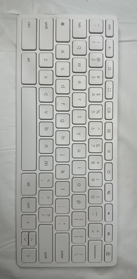 Genuine HP Chrome-base 21.5 Blue tooth 910 White Blue Tooth Keyboard ...