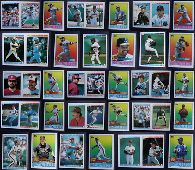 1989 Topps Stickers Baseball Cards Complete Your Set U Pick From List ...