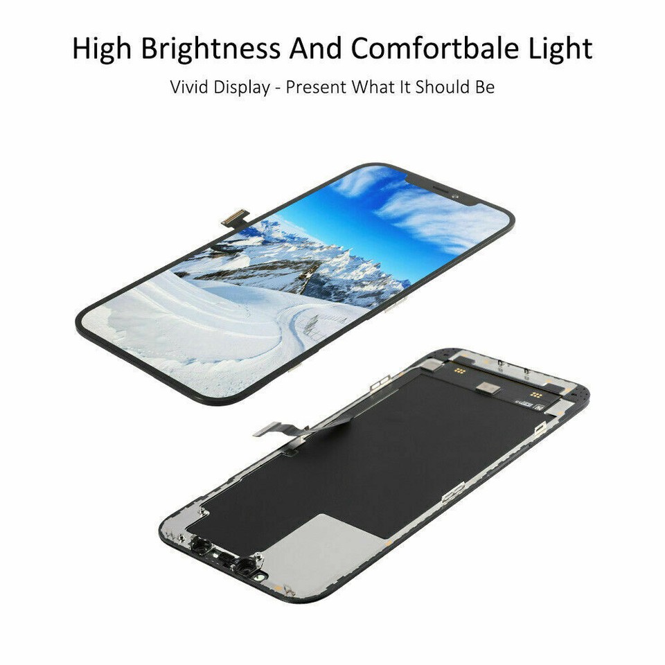 New For iPhone 11 12 Pro Max OLED LCD Display Touch Screen Digitizer ...