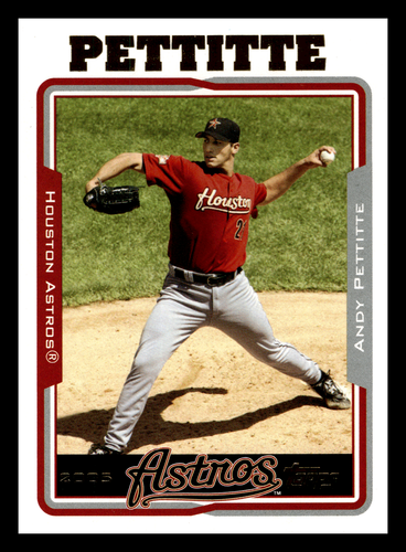 2440 Topps Andy Pettitte Houston Astros #187 NM-MINT | eBay
