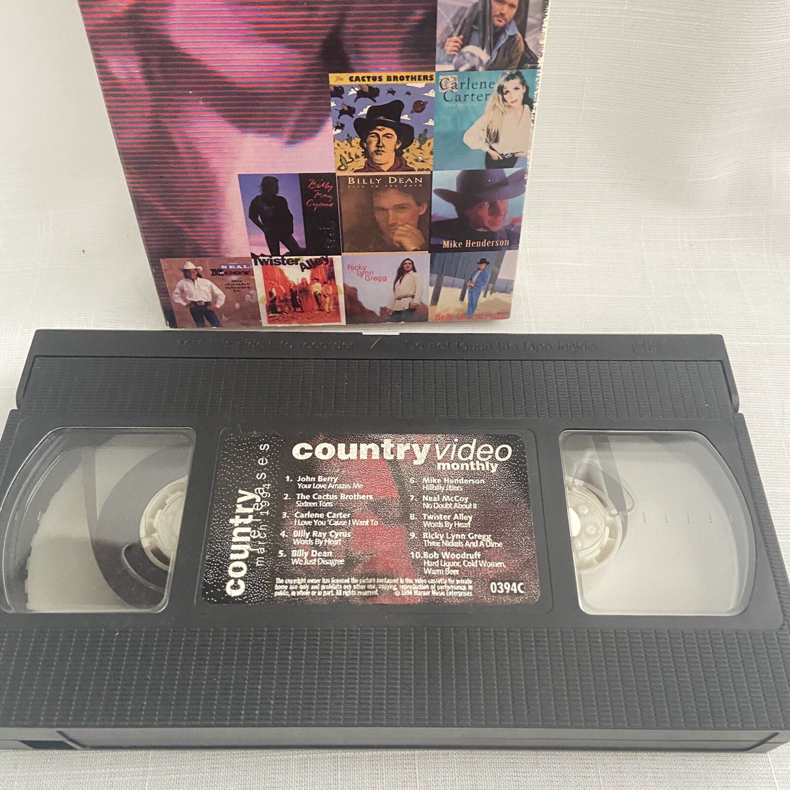 Country Video Monthly Country Releases March 1994 VHS | eBay