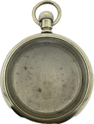 Antique 18S A.W.W Co. Anti-Magnetic Shield Pocket Watch Case Swing Out ...