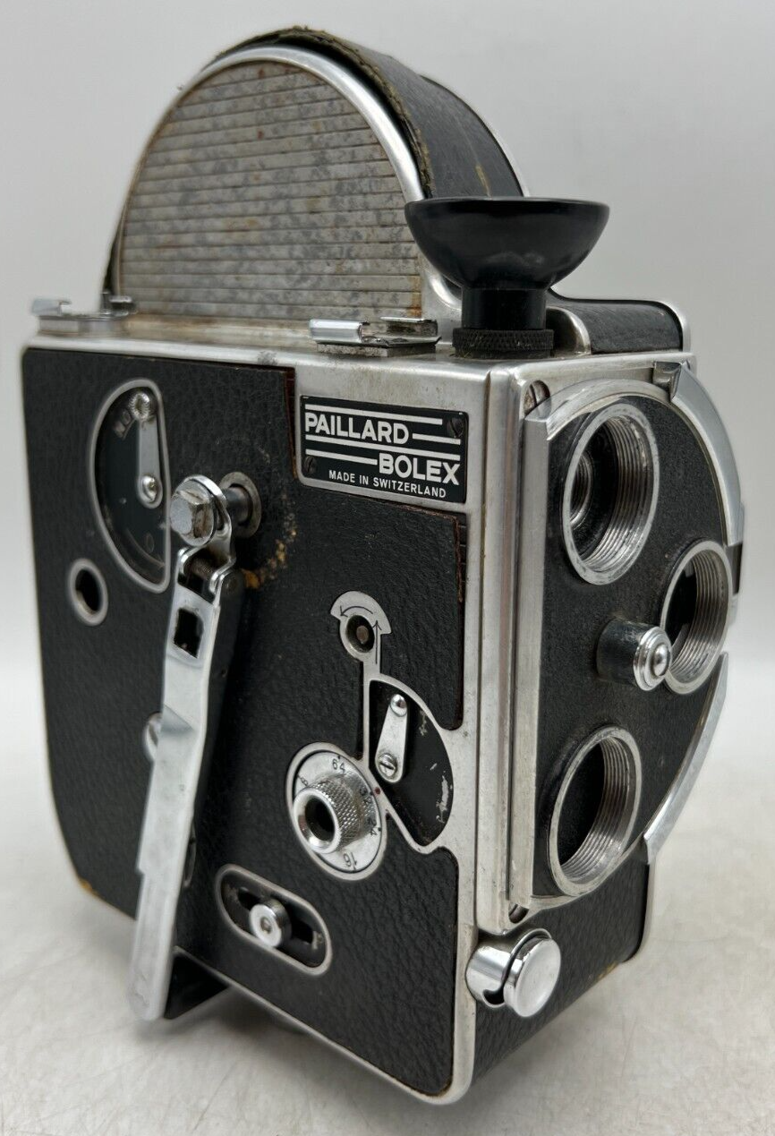 1941-1943 Paillard Bolex Switzerland H16 16mm Film Cine Movie Camera ...