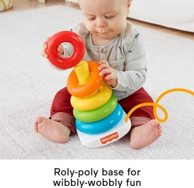 Fisher-Price Rock a Stack Baby Infants Toys 887961516432| eBay