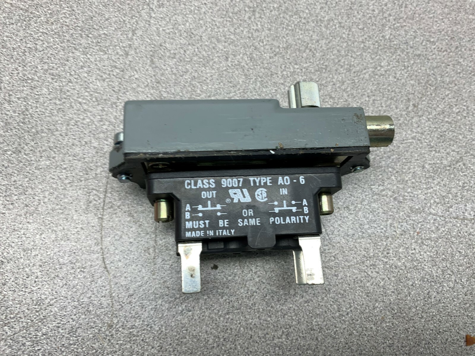 NEW NO BOX SQUARE D SWITCH 9007 A0-6 | eBay