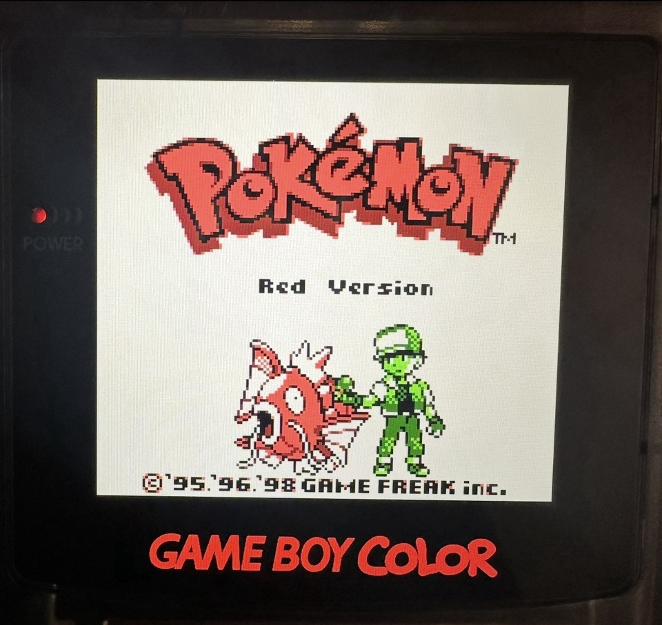 Pokemon: Red Version (Nintendo Game Boy Color - GBC) TESTED & SAVES | eBay