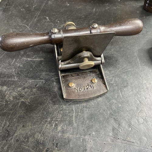 Stanley No.12 1/2 Scraper, Beautiful Rosewood Handle Lots Of Original ...