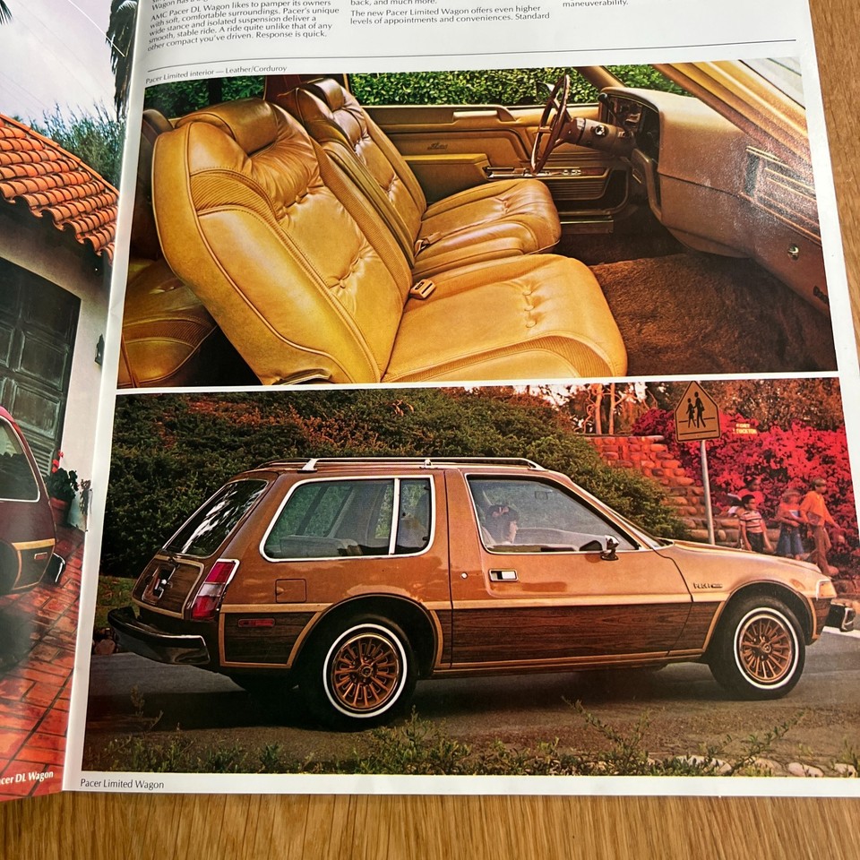 1979 AMC American Motors 24-page Car Sales Brochure - Pacer AMX Concord ...