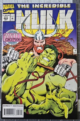 Incredible Hulk #422 (Marvel Comics October 1994) Thor (Roger Norvell ...