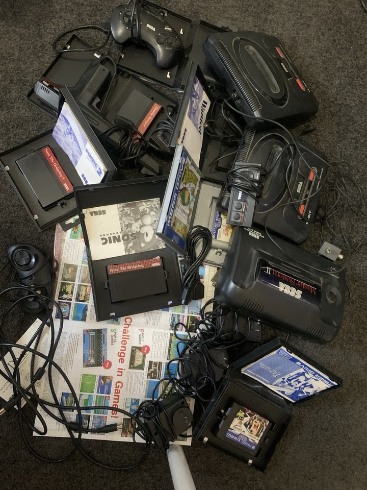 sega mega drive Master System 2 Games Controller Light Phaser Retro ...