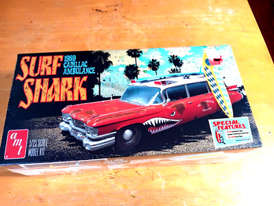 2021 AMT Model SURF SHARK 1959 CADILLAC AMBULANCE Kit #AMT1242/12 | eBay