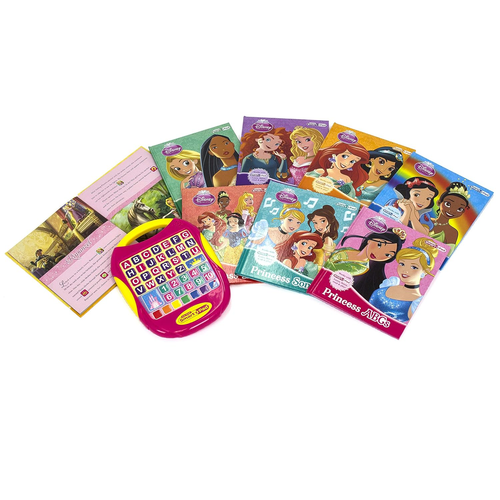 MY FIRST SMART PAD DISNEY PRINCESS Electronic Activity Pad and 8-Book ...