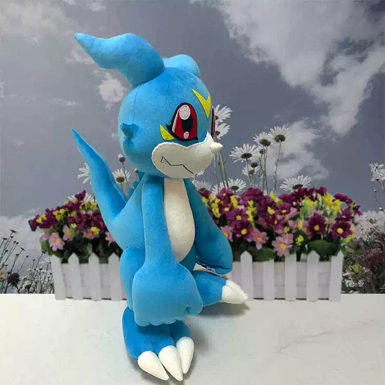 DIGIMON Veemon Adventure Digital Monster Figure Stuffed Plush Toy ...