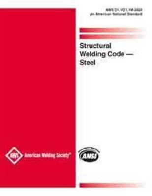 D11D11M:2020 STRUCTURAL WELDING CODE-STEEL - Paperback By AWS - GOOD | eBay