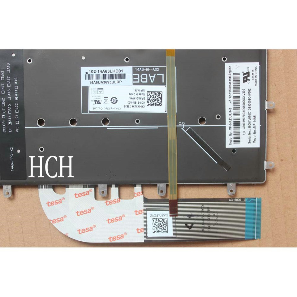 FOR Dell Inspiron 13 7000 7347 7348 7347 7352 7353 7359 Keyboard ...
