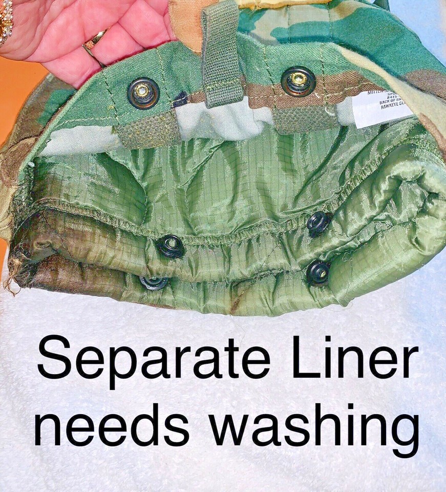 MILITARY MITTEN SET EXTREME COLD WEATHER HAWKEYE GLOVE MFG SIZE SMALL ...