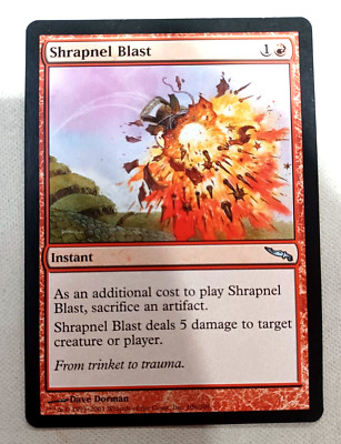 Shrapnel Blast LP - Magic the Gathering - Mirrodin (MRD) M-558 | eBay