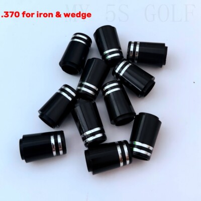 Black .370 Golf Iron Ferrule Silver Trim Ring For Titleist Taylormade ...