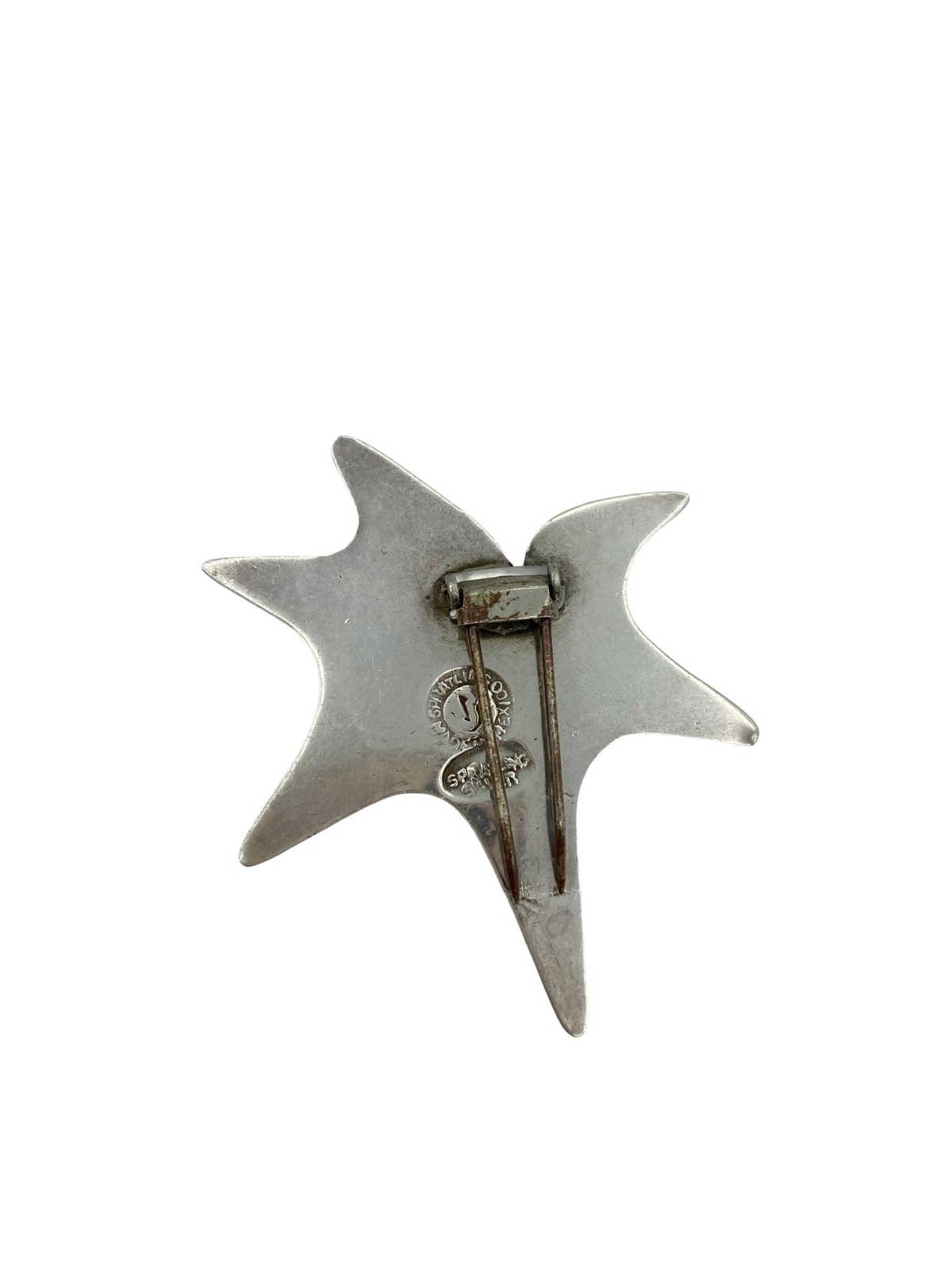 William Spratling Conch Shell Earrings Brooch Set Silver Vintage Taxco ...