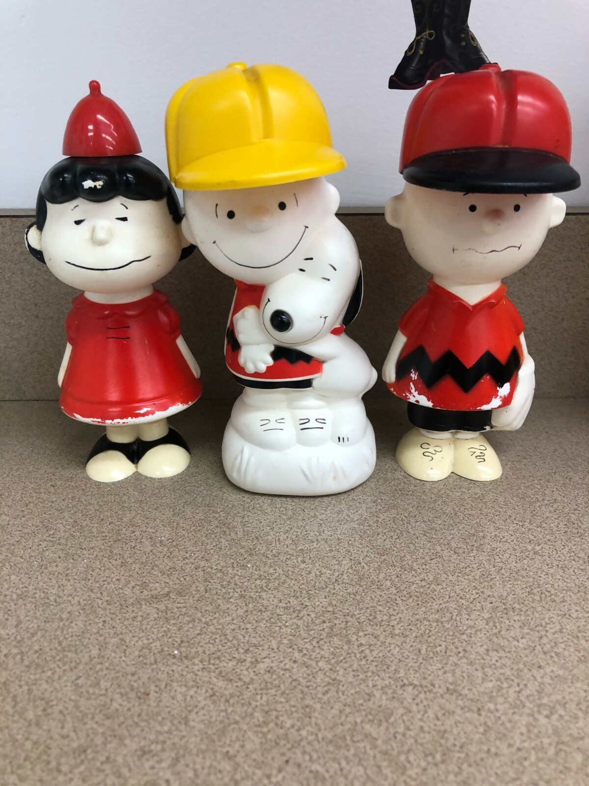 Set 3- Vintage Avon 50s Peanuts Gang Figurine Bath Bottles | eBay