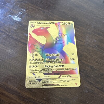 2020 POKEMON CHARIZARD GX WING ATTACK CRIMSON STORM #150/147 | eBay