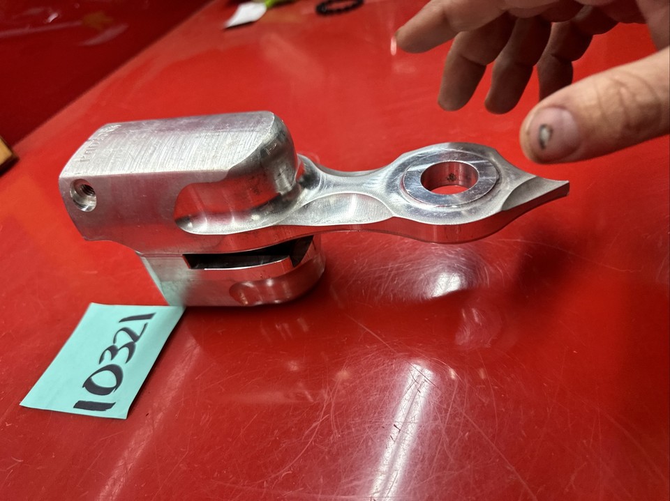 Harley Chopper Springer Custom Billet Front Brake Caliper Disc Aluminum ...