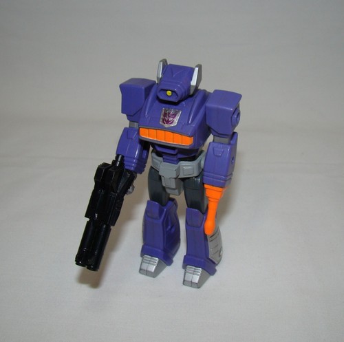 G1 TRANSFORMERS (1990) SHOCKWAVE ~ w/GUN ~ ACTION MASTERS FIGURE HASBRO ...