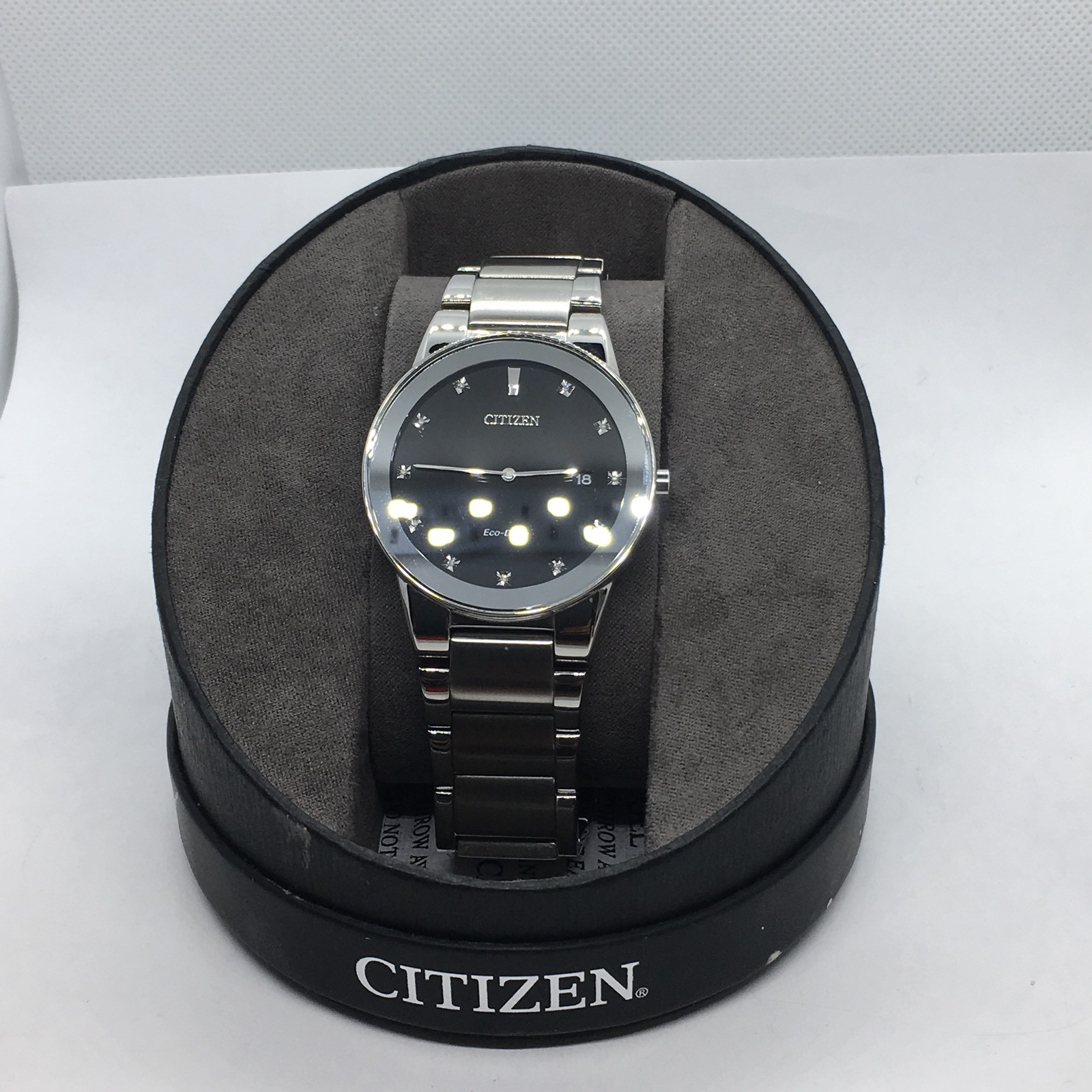 Citizen Eco Drive 40mm Jumbo Stainless Steel Watch J165 - S086884 for ...