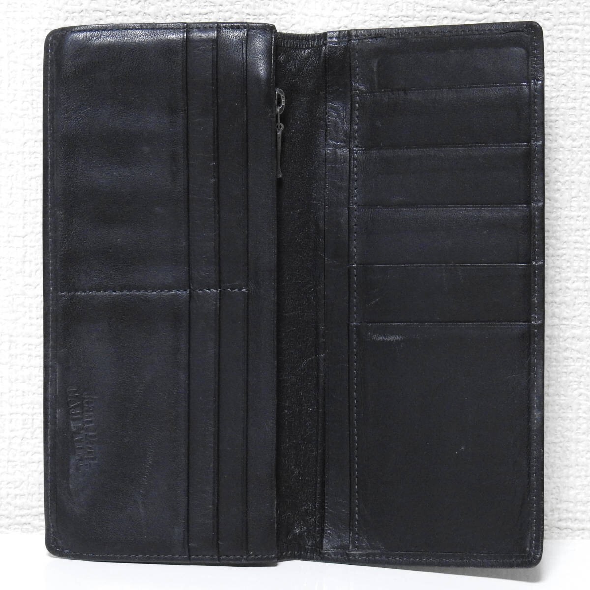 Jean Paul Gaultier RARE Gray Dragon Black Leather Long Jean Paul Gaultier RARE Gray Dragon Black Leather Long