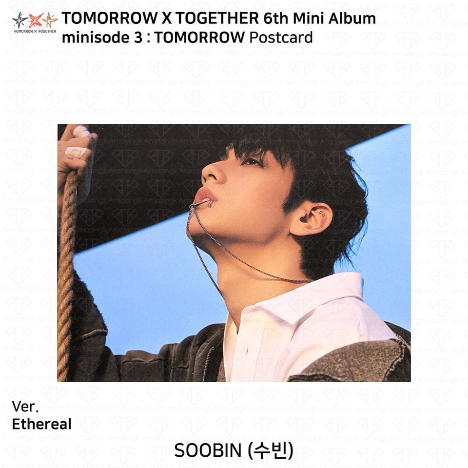 TXT Tomorrow X Together minisode 3: TOMORROW Photocard Postcard Poster ...