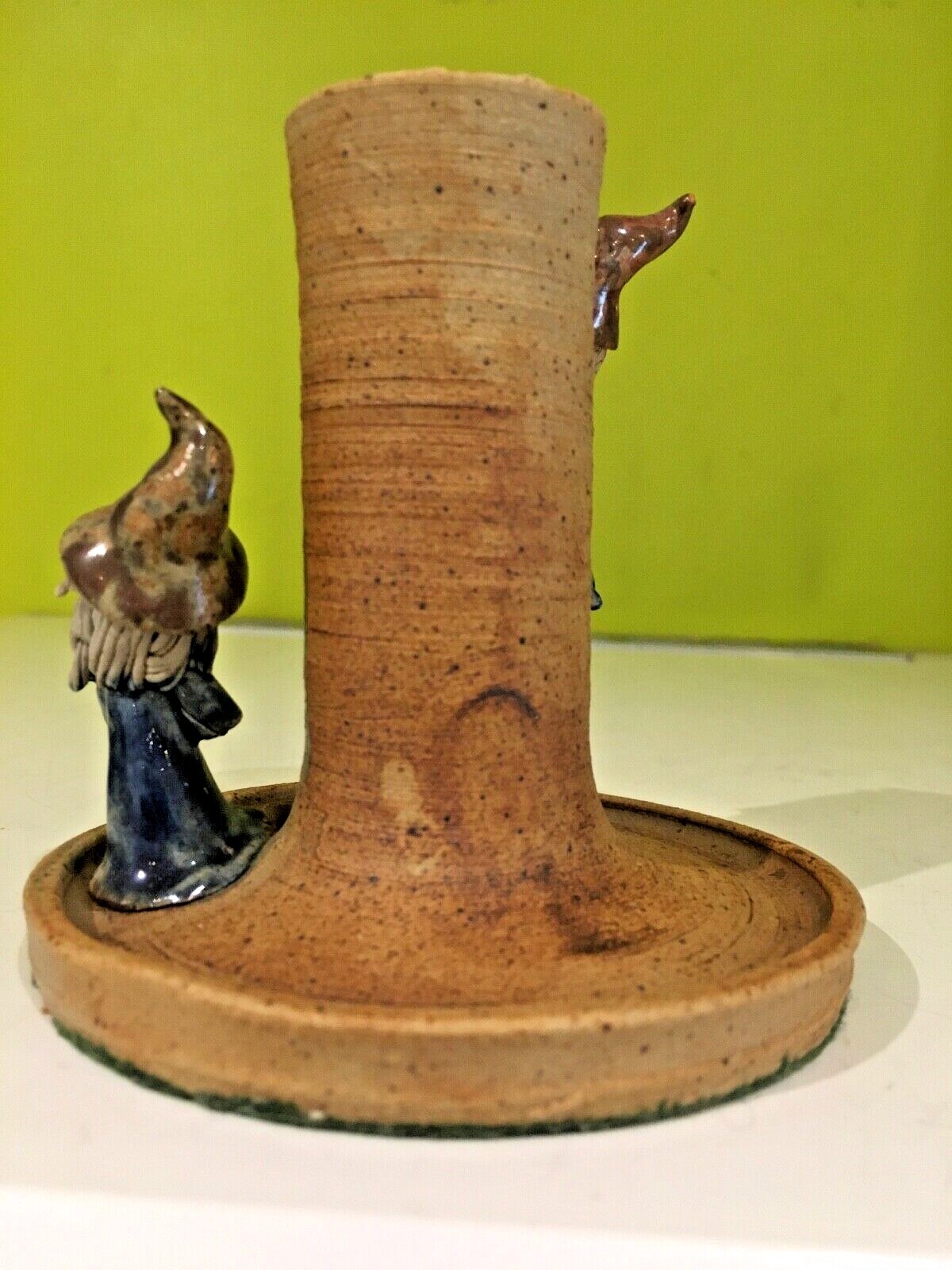 Early Clarecraft Pottery Wizard Candlestick Bernard Pearson 1980s Clare ...