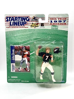 Kenner 1997 Edition John Elway NFL Denver Broncos Starting Lineup ...