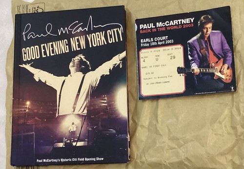 The Beatles Paul McCartney box set Good Evening New York like new 2 CDs ...