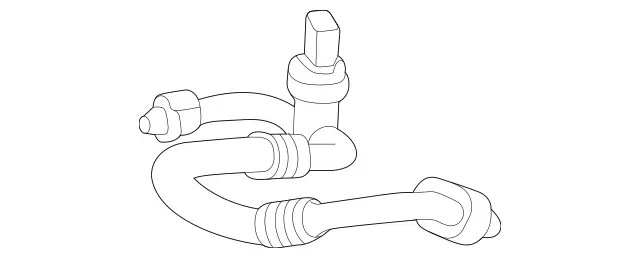 Genuine Mercedes-Benz Refrigerant Line 177-830-11-02 | eBay