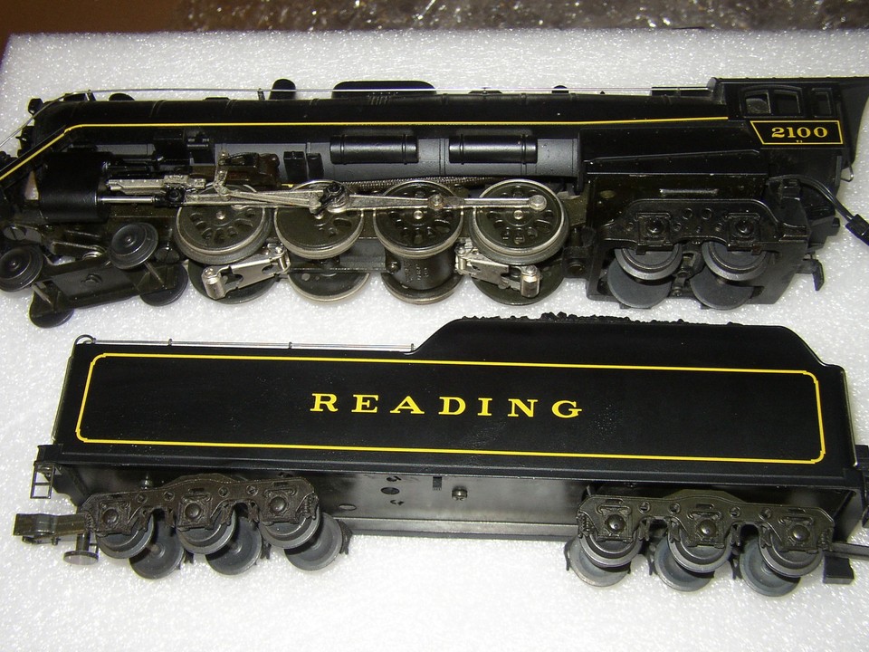 Lionel Reading T-1 4-8-4 Steam Locomotive & Tender 6-18006 | eBay