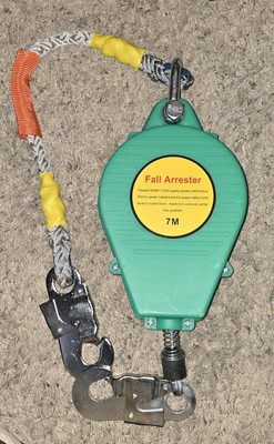 Self Retracting Lifeline Fall Protection Safety Harness Lanyard Fall ...